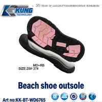 China Lightweight MD TPR Composite Beach Shoe Outsole for sale