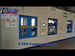 E-TPU-schuimmachine Automatische E-TPU-vormmachine voor schoenen