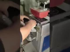 máquina de impresión de transferencia de un solo color para zapatos que fabrica 1200 piezas por hora