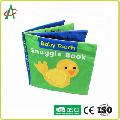 Cina Coccoli i libri molli per il tessuto di cotone degli infanti 18x18cm in vendita