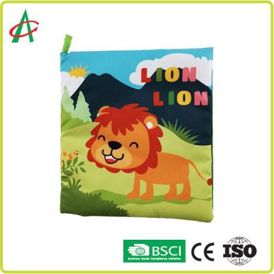 Cina Libri molli EN71 per gli infanti, libro del bambino della peluche di 20cm in vendita
