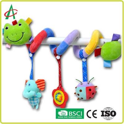 Cina carrozzina Toy Non Toxic For Babies di spirale dell'elefante di 35cmx18cm in vendita