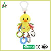 China Bee Baby Plush Rattle Multi Functional Easy Cleaning for sale