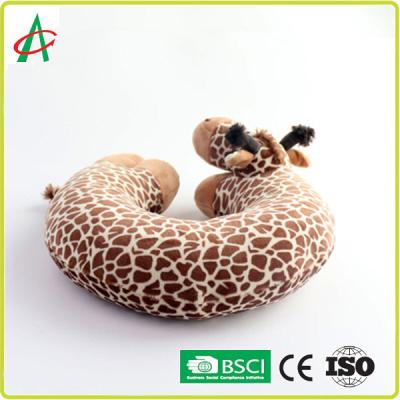 China Angelber 30cm u-van de het Hoofdkussengiraf van de Vormhals het Leuke Beeldverhaal voor reis Te koop