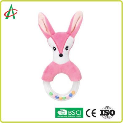 Cina Certificazione del CE del poliestere di crepitio 100 della peluche del bambino del coniglio 21x8.5cm in vendita