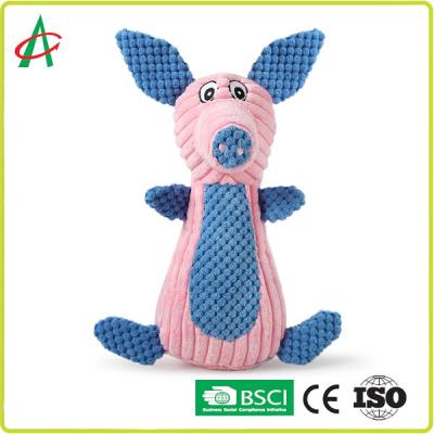 Cina Giocattolo stridulo della peluche dell'animale domestico di divertimento, giocattoli gommosi del cane della peluche EN71 in vendita