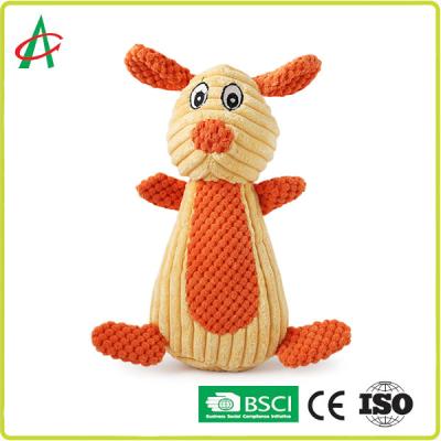 Cina Giocattolo stridulo della peluche dell'animale domestico di divertimento, giocattoli gommosi del cane della peluche EN71 in vendita