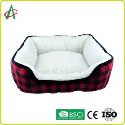 Cina Coperta lanuginosa del cane di rettangolo, letto molle dell'animale domestico di CPSC con l'anti fondo di slittamento in vendita