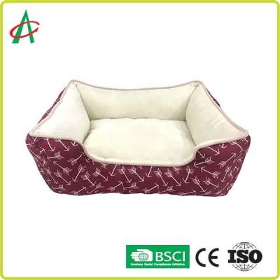 Cina Coperta lanuginosa del cane di rettangolo, letto molle dell'animale domestico di CPSC con l'anti fondo di slittamento in vendita