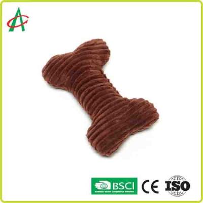 China Squeakers Plush Dog Bone Toy for sale