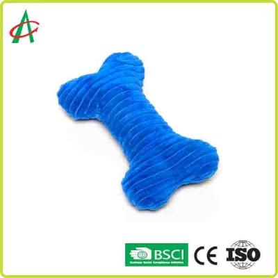 China Squeakers Plush Dog Bone Toy for sale