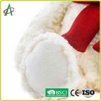 China Huggable 25cm Plush Teddy Bear With Christmas Cap for sale