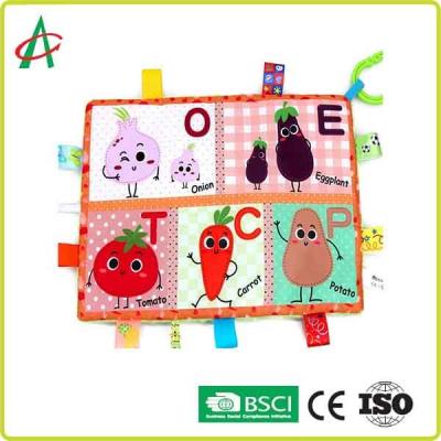 Cina Frutta ultra molle della peluche del giocattolo del piumino del bambino di BSCI 29.7x21cm e stampa animale in vendita