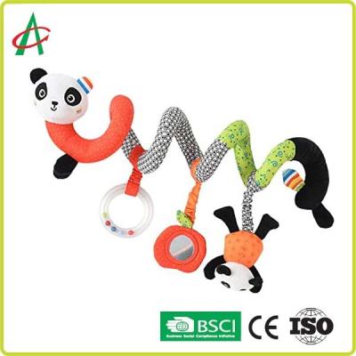 Cina Il bambino Panda Plush Spiral Toy With di BSCI si rispecchia su misura in vendita
