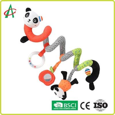 Cina Il bambino Panda Plush Spiral Toy With di BSCI si rispecchia su misura in vendita