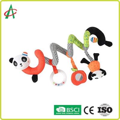 Cina Il bambino Panda Plush Spiral Toy With di BSCI si rispecchia su misura in vendita