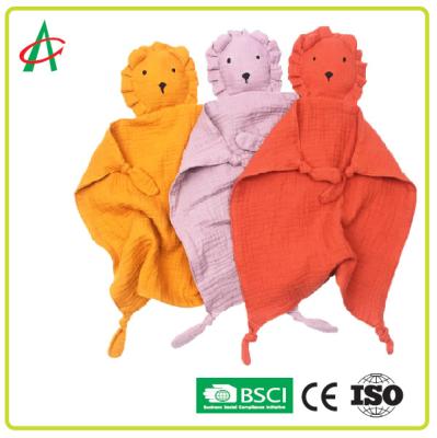 Cina Piumino neonato Toy Organic Cotton Stuffed Animal della mussola dell'OEM in vendita