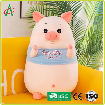 China OEM Wasbare 20in Leuke Varkenspluche Toy Pillows For Girls Te koop