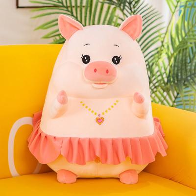 中国 OEMの洗濯できる20inかわいいブタの女の子のためのPlushおもちゃの枕 販売のため