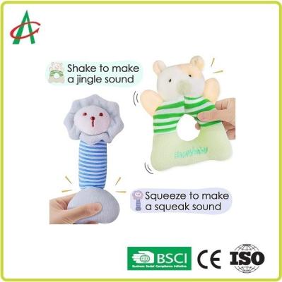 Cina I giocattoli Huggable di crepitio della peluche di ASTM con il cotone dei pp hanno riempito in vendita