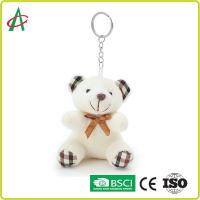 China CPSIA Plush Small Teddy Bear Keyring 10cm Height for sale