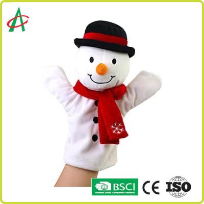 Cina BSCI in pieno Handcraft i burattini di mano di cucito della peluche per il Natale in vendita