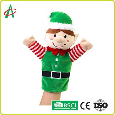 Cina BSCI in pieno Handcraft i burattini di mano di cucito della peluche per il Natale in vendita