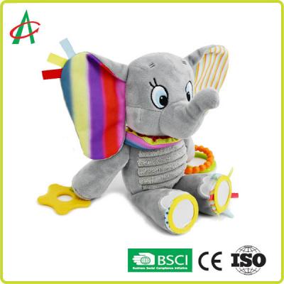 Cina Animale farcito dell'elefante libero di BPA per la doccia di bambino in vendita