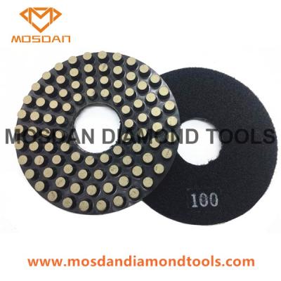 China 5 Inch Ceramic Bond Dots Trasitional Polishing Pucks for Concrete for sale
