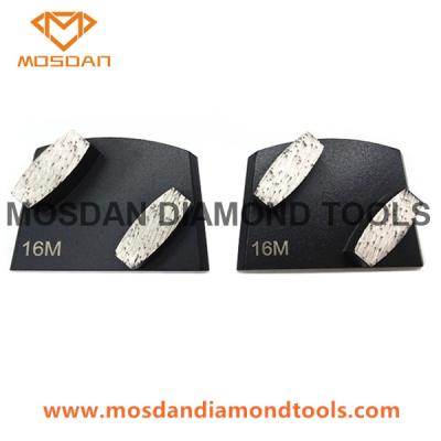 China Lavina Metal Bond Double Coffins for Concrete Floor Concrete Grinding for sale