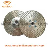 China Double Face Electroplated Cut & Grind Blade for sale