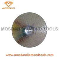 China Double Face Electroplated Cut & Grind Blade for sale