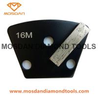 China Trapezoid Single Bar Concrete Grinding Tools for Floor Prep for sale