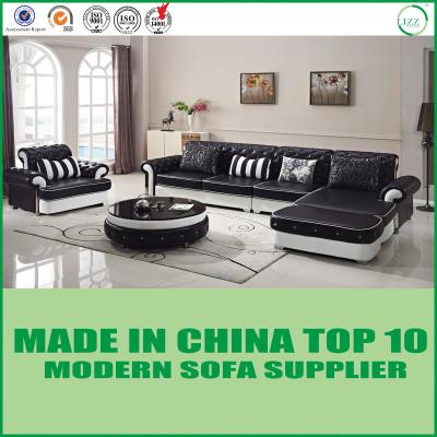 China Modern Office Chair wood Living Room Furniture genuine  leather Sofa Bed for sale