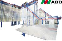 China ABD Complete Electrostatic Powder Coating Line Plant - 1500T-2200T Capacity, 260Kw Power for Aluminum Profiles for sale