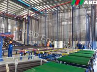 China Automatic Vertical Profile Powder Coating line for sale