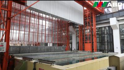 China Colouring Anodizing Production Line Of Vertical Surface Treatment for sale