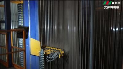 Chine Chaîne de production verticale automatique de revêtement de poudre de profil en aluminium à vendre