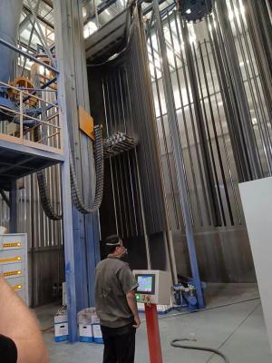 Chine Ligne de revêtement en poudre verticale pour profilés en alliage d'aluminium SUS Metal PP Spray Booth à vendre