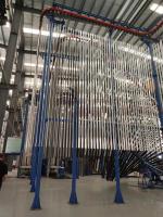 China Automatic Vertical Powder Coating Line for Aluminium Profiles 6000mm for sale