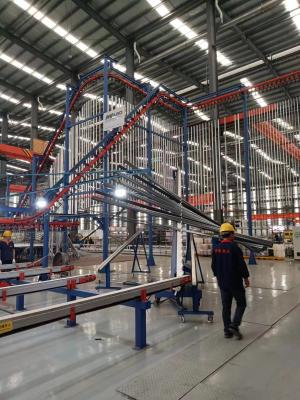 Chine Ligne de revêtement en poudre verticale pour le profilé en aluminium à vendre