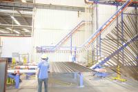 China PLC Powder Color Coating Line for Aluminum Profiles - 670 Tons/Month Capacity, CE Certified Industrial Equipment for sale