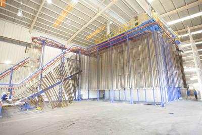 Chine Ligne de revêtement en poudre verticale entièrement automatique personnalisée à vendre