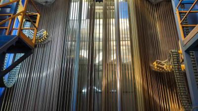 Chine PLC personnalisable Ligne de revêtement en poudre entièrement automatique et verticale pour le traitement de surface en aluminium à vendre