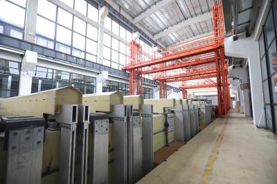 China Aluminium Profiles Anodic Anodizing Colouring Tank  Vertical Anodizing Production Line for sale