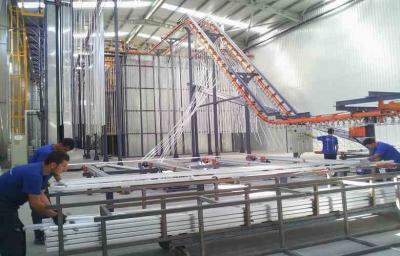 Chine ABD Ligne verticale de revêtement de poudre de lavage à l'eau pure entièrement automatique à vendre