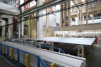 China LPG Heating System PLC Configuration Alulminium Profile Vertical Anodizing Production Line for sale