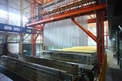 China Alulminium Profile Surface Treatment Equipment Vertical Anodizing Production Line for sale