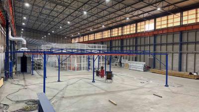 Chine Certification CE Ligne verticale de revêtement en poudre de profil d'alliage d'aluminium Voltage personnalisé à vendre