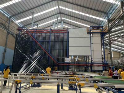 Chine Cabinet de commande électrique multiple personnalisé Voltage spatial ligne verticale de revêtement en poudre pour les profils en aluminium à vendre